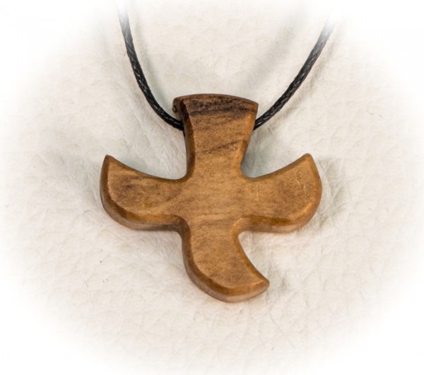 Cross dove_wood | Made by Taizé
